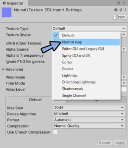 Unity Normal Map settingsエラーの対処法 | しぐにゃもブログ