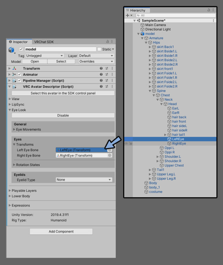 【VRChat】VRC AvatorDescriptorの使い方 | しぐにゃもブログ