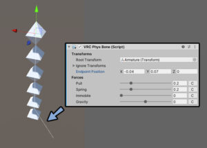 【VRChat】PhysBoneの設定方法・Componentについて | しぐにゃもブログ