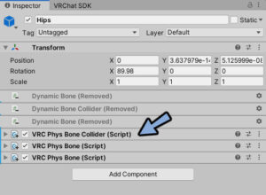 【VRChat】アバターをPhysBoneに対応させる方法（β版） | しぐにゃもブログ