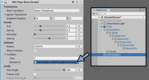 【VRChat】PhysBoneの設定方法・Componentについて | しぐにゃもブログ