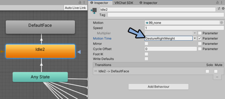 【VRChat】ハンドサインで表情を変える方法（Gesture+Fx） | しぐにゃもブログ