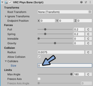 【VRChat】PhysBoneの設定方法・Componentについて | しぐにゃもブログ