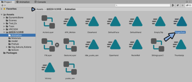 【VRChat】ハンドサインで表情を変える方法（Gesture+Fx） | しぐにゃもブログ