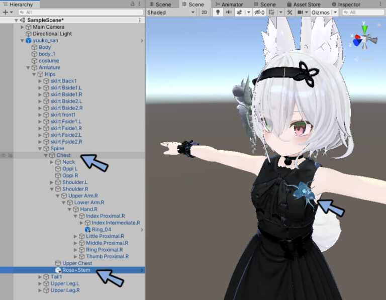 【VRChat】アバターに装飾品を増やす方法 | しぐにゃもブログ