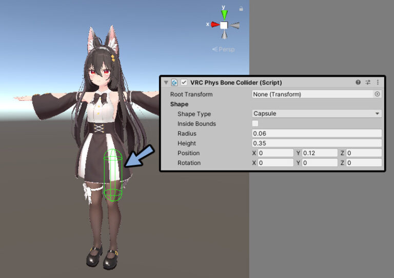 【VRChat】PhysBonesを1から自力で設定する方法 | しぐにゃもブログ
