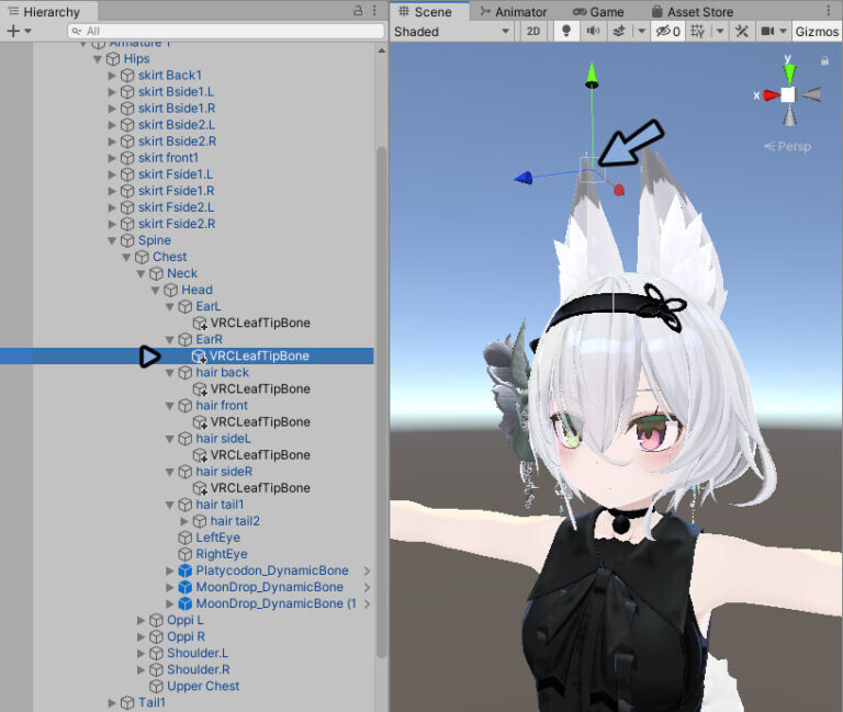 【VRChat】PhysBone自動変換が上手く行かない時の対処法 | しぐにゃもブログ