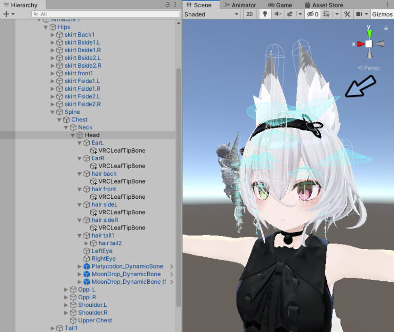 【VRChat】PhysBone自動変換が上手く行かない時の対処法 | しぐにゃもブログ