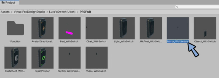 【VRChat】スイッチでミラーを表示させる方法 | しぐにゃもブログ