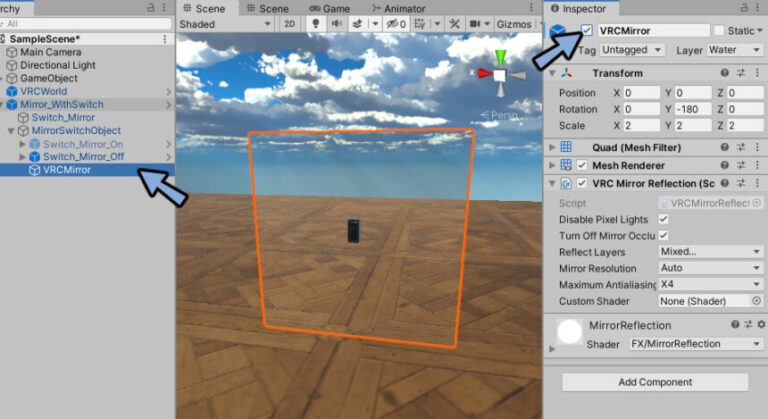 [VRChat] How to Objects etc. change ON/OFF with switch. | しぐにゃもブログ