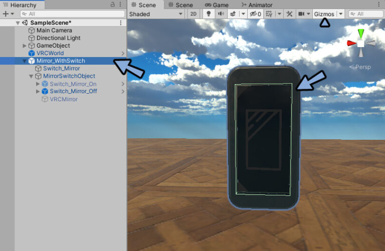 [VRChat] How to Objects etc. change ON/OFF with switch. | しぐにゃもブログ