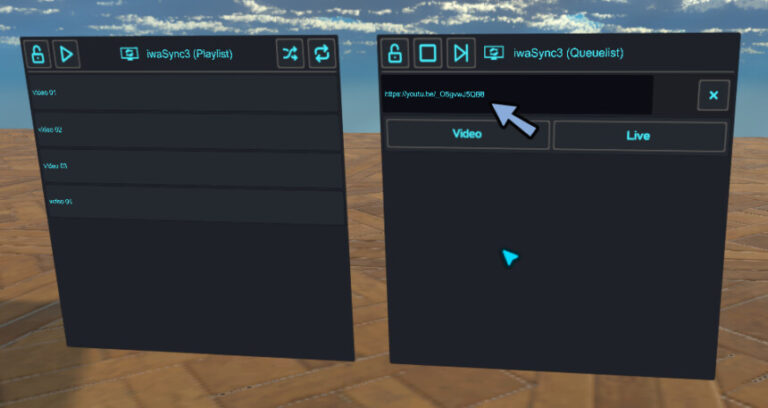 [VRChat] Play live videos from Youtube and Twitch etc. in VRChat. | し ...