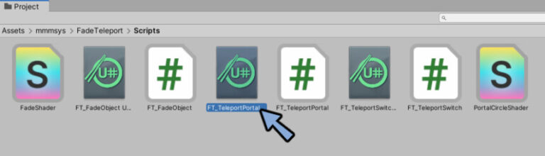 [VRChat]How to teleport using portal with fade in/out | しぐにゃもブログ