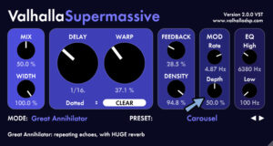 【ディレイ】Valhalla Supermassiveの使い方 | しぐにゃもブログ