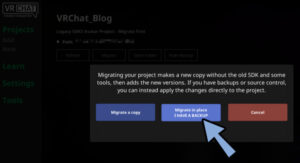 【VRChat】UnityプロジェクトをVCCに移行する方法 | しぐにゃもブログ
