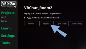 【VRChat】UnityプロジェクトをVCCに移行する方法 | しぐにゃもブログ