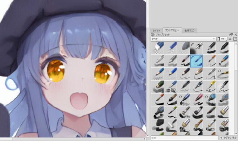 【Krita】AIで作成したイラストを補正する方法 | しぐにゃもブログ