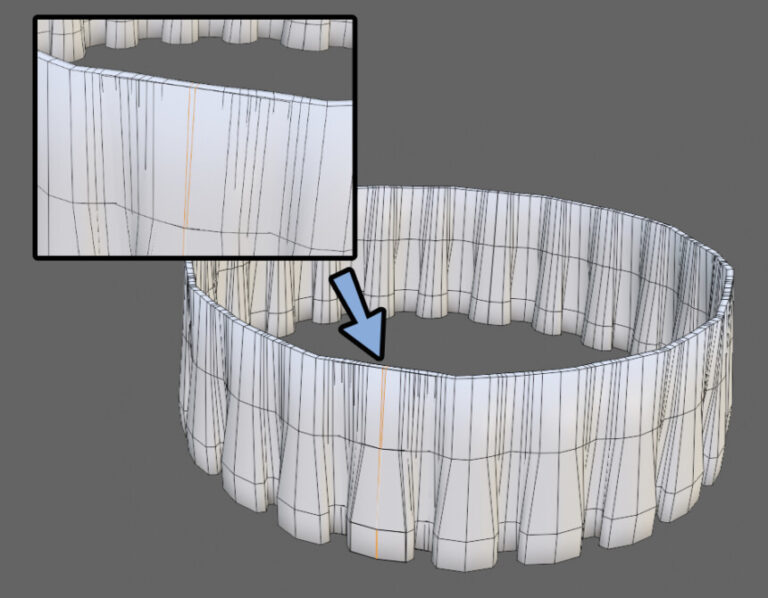 【Blender3.6】フリルの作り方【3DCG,モデリング】 | しぐにゃもブログ