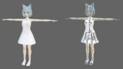 【VRChat】Phys Boneでスカートの突き抜け対策をする方法【3Dキャラモデル制作21】 | しぐにゃもブログ