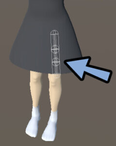 【VRChat】Phys Boneでスカートの突き抜け対策をする方法【3Dキャラモデル制作21】 | しぐにゃもブログ