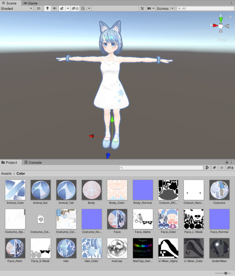 【Blender4.0】VRChatキャラのマテリアルの設定方法【3Dキャラモデル制作32】 | しぐにゃもブログ