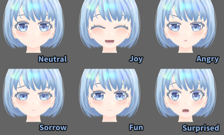 【3DCG】MMD＋VRChat＋VRMに必要な表情モーフ一覧 | しぐにゃもブログ