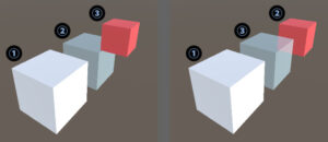 【3DCG】半透明表現がバグりやすい理由と対処法【Zバッファ,描画順,レンダーキュー】 | しぐにゃもブログ