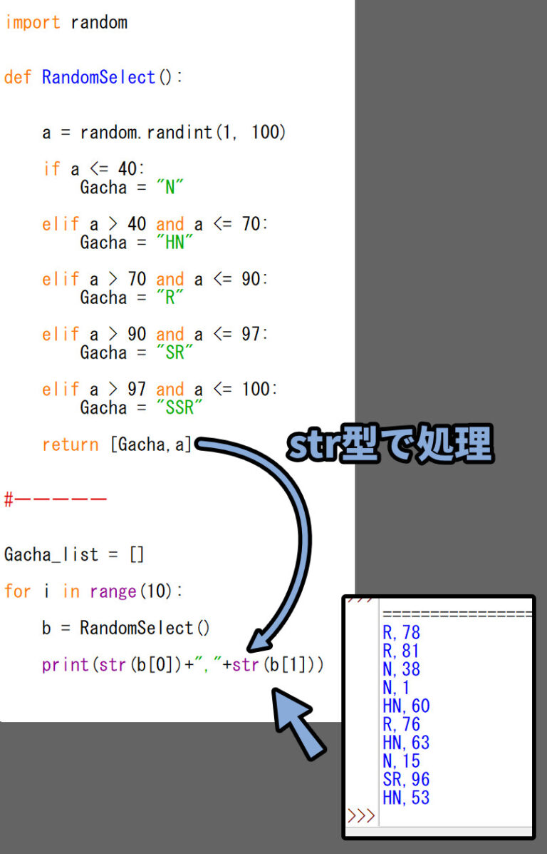 【Python】リストの出力から[]や()を消す方法【括弧,str化】 | しぐにゃもブログ