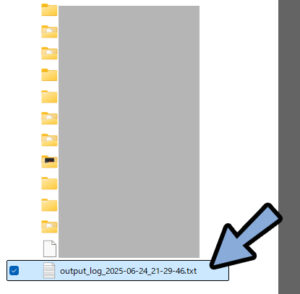【VRChat】提出用のエラー文入りOutput Log作成方法【エラーログ】 | しぐにゃもブログ